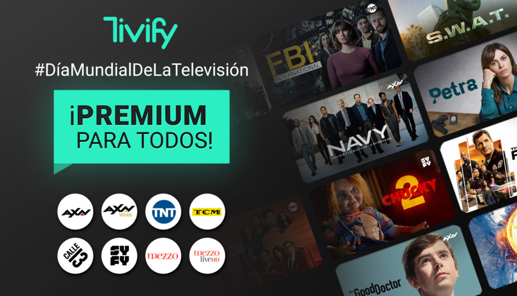 Tivify se adelanta al Día Mundial de la Televisión y abre el plan ...